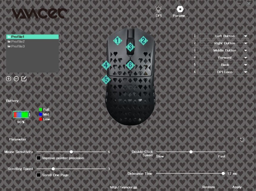 【Vancer Gretxa Wireless V2 レビュー】特徴的なデザインが目を引くファイナルマウスクローン - パトログ