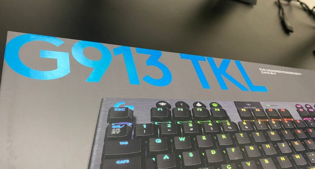 【Logicool G913 TKL レビュー】ゲームから普段使いまで対応できる薄型メカニカルゲーミングキーボード - パトログ